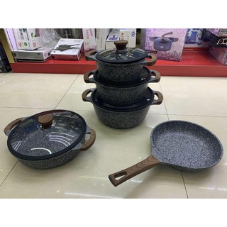 Periuk Batu K&I Germany Granite Premium Ceramic +(free 🎁) | Shopee Malaysia