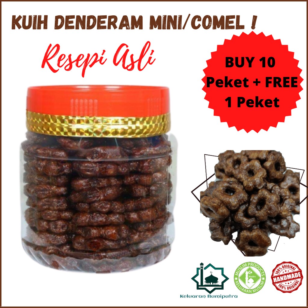KUIH DERAM I PENDERAM (SIZE MINI/CUTE) I GEBU, RANGUP DILUAR 💯Muslim ...
