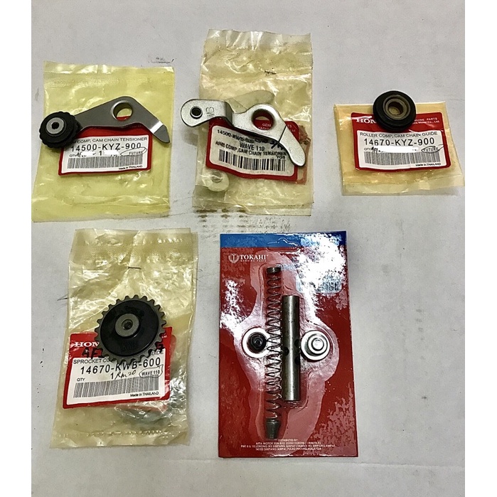 HONDA FUTURE 125 wave 110 TENSIONER ARM OIL PUMP ROLLER 4t GEAR ...