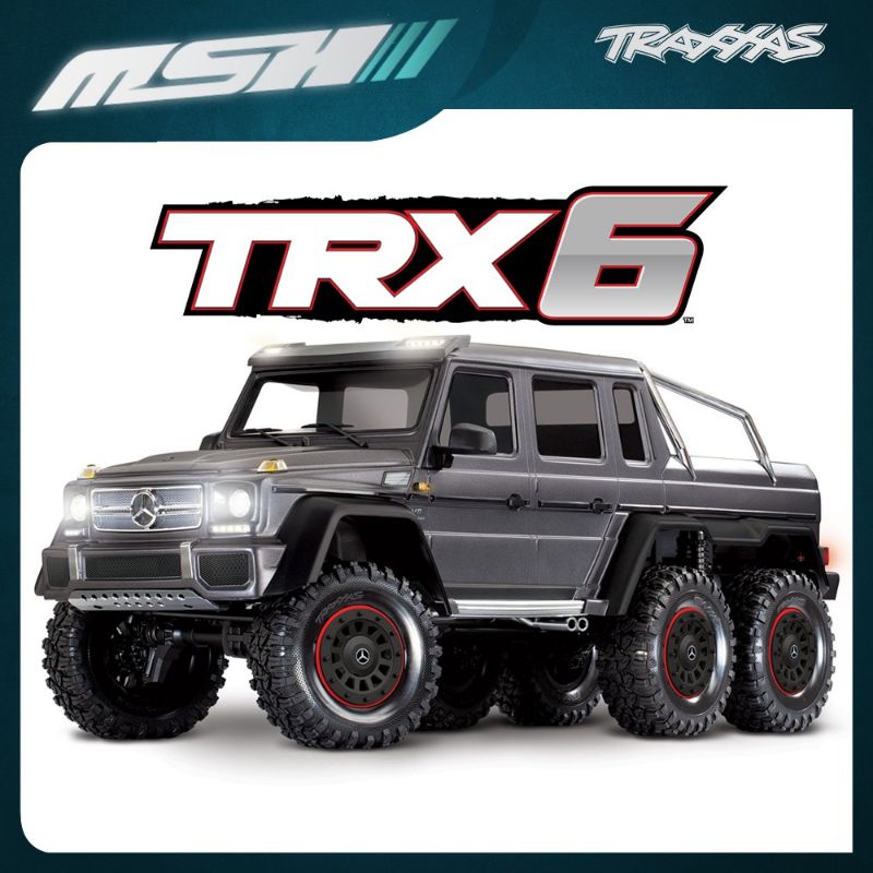 Traxxas TRX-6 G63 AMG 6X6 RC Trx6 Trail Crawler Truck (WHITE ) w/TQi 2 ...