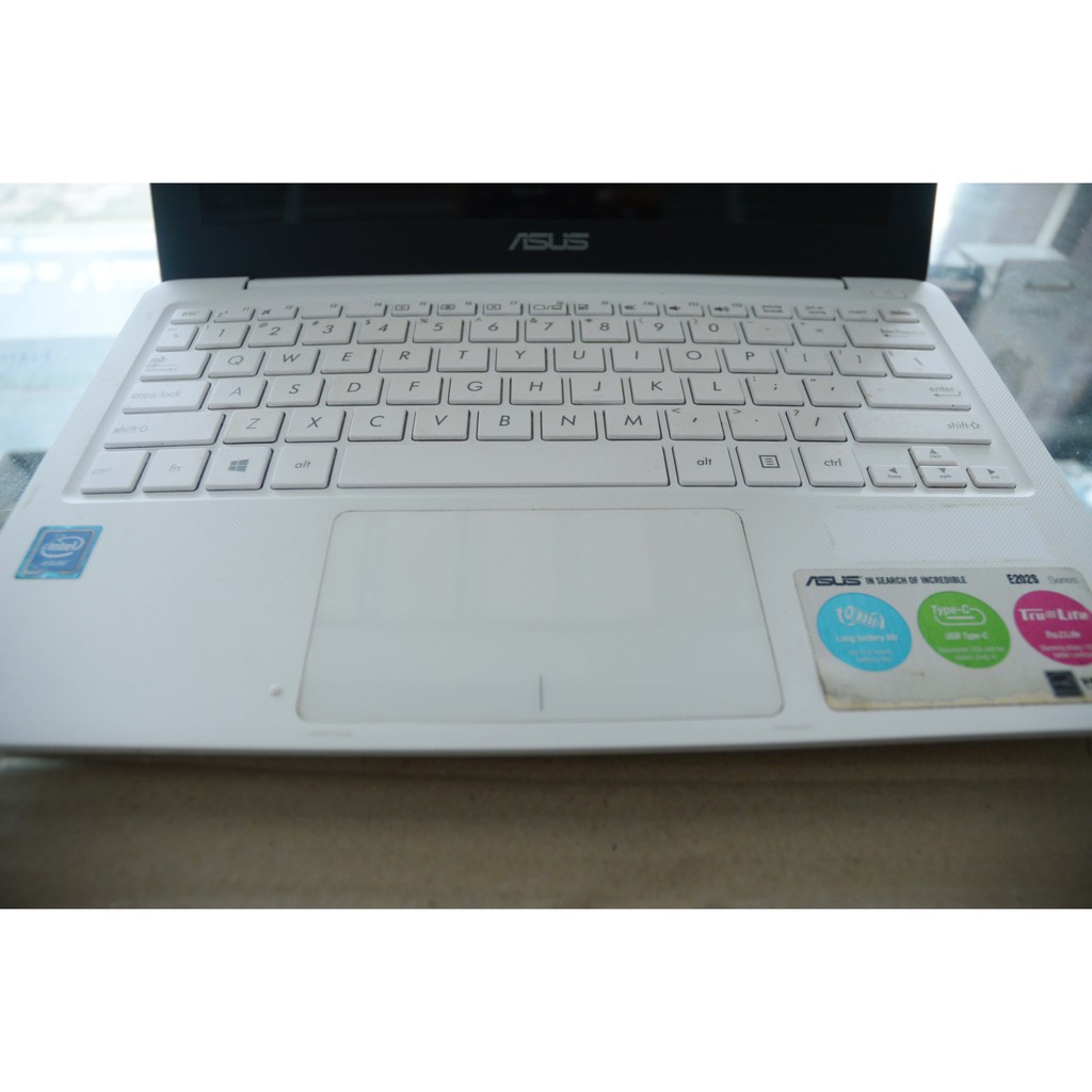 Asus E202 ORIGINAL Keyboard Frame Top Case For ASUS E202 Include White ...