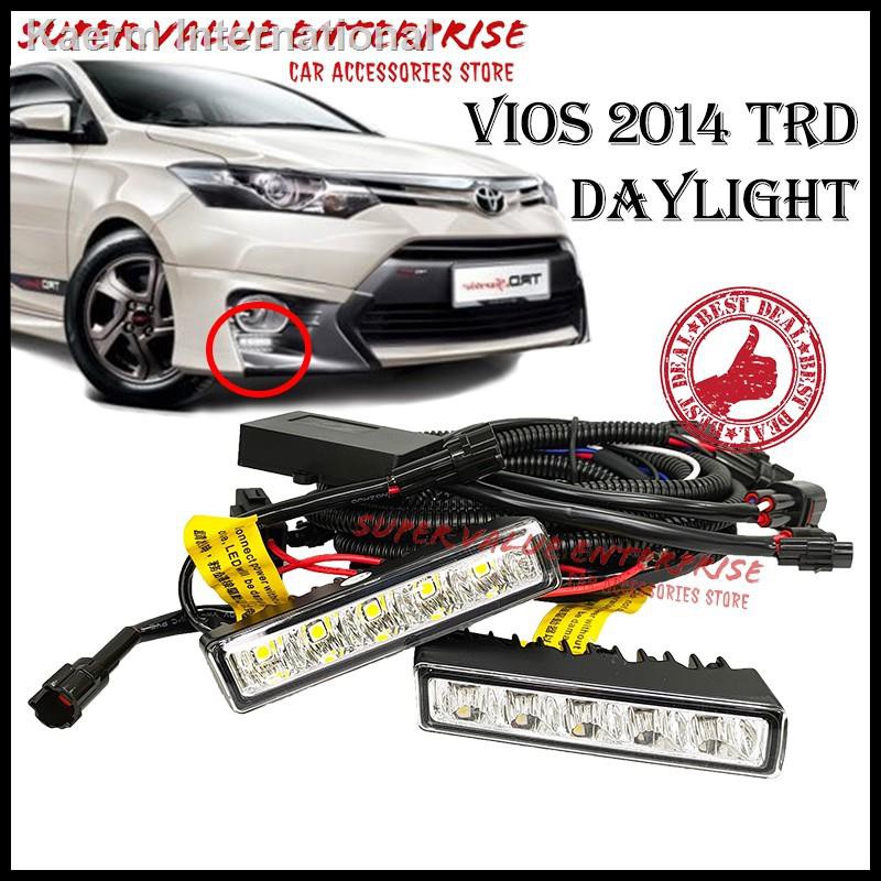 ⊙ toyota vios trd 14 ncp150 oem daytime day light led daylight drl with ...