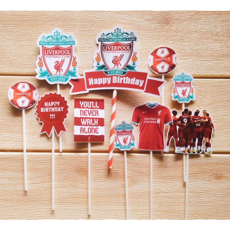 LIVERPOOL CAKE TOPPER | Shopee Malaysia