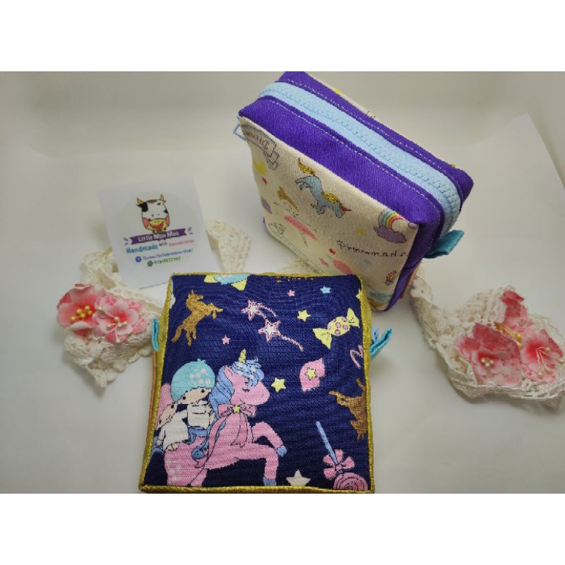 Little Moo Moo Handmade Multipurpose Pouch - Toast Design Pouch (10cm ...