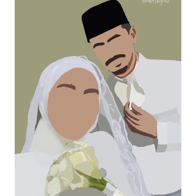 Lukisan digital art drawing /ugly sketching | Shopee Malaysia