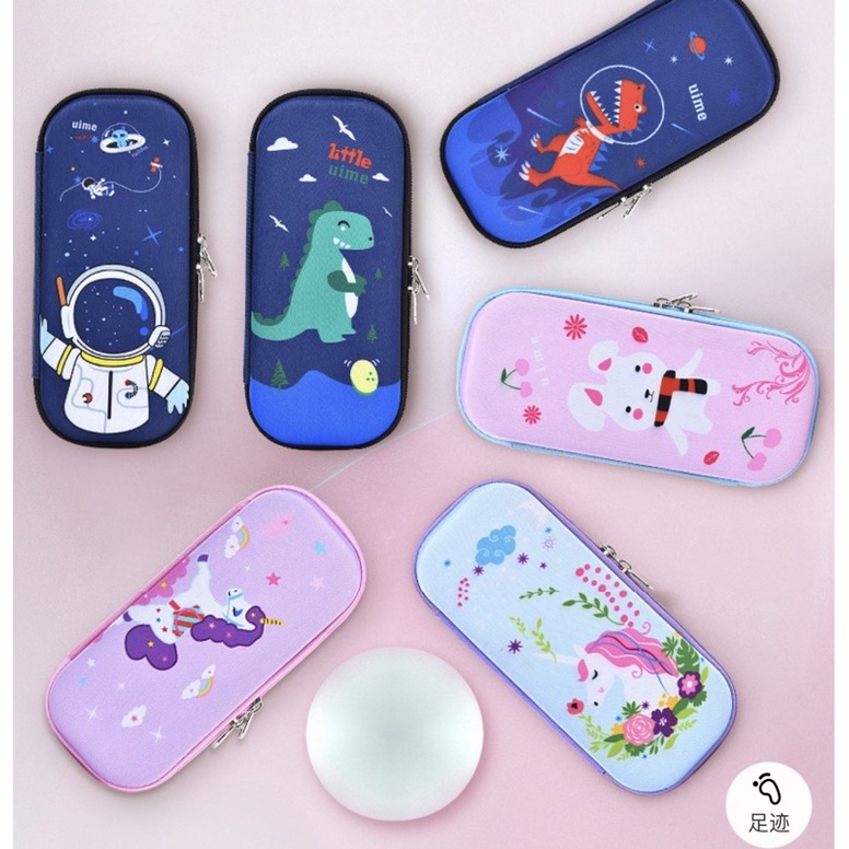 Boys Kids Cartoon Pencil Case Children Kids Duffel Cute EVA Pencil Case ...