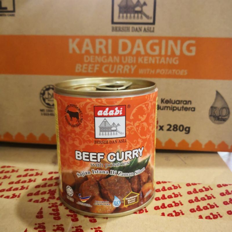 🔅(Ready Stock)🔅 1 TIN ADABI KARI DAGING 280g, 💞VIRAL KARI DAGING ADABI ...