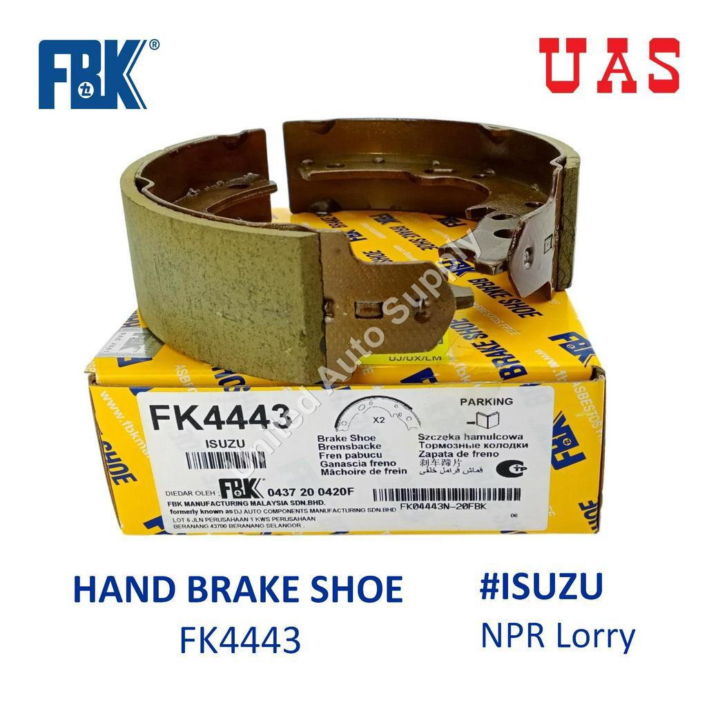 FBK Hand Brake Shoe FK4443 For ISUZU NPR Lorry | Shopee Malaysia