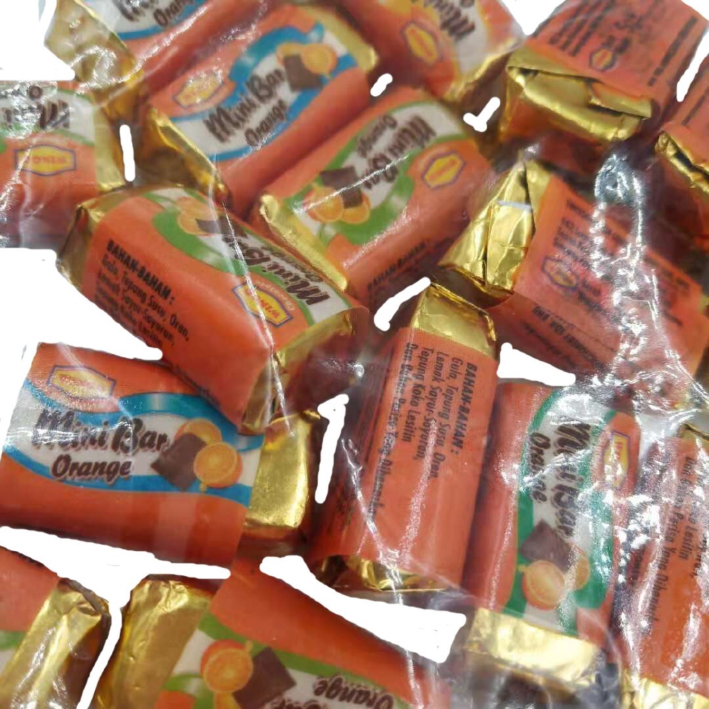 Wingo Mini Bar Orange Flavour Milk Chocolate Sweet Pack (20pcs ...