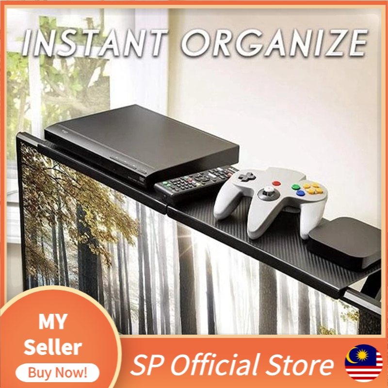 SpeedParcel TV Top Shelf Rack Holder TVBox Modem Router Storage Bracket ...