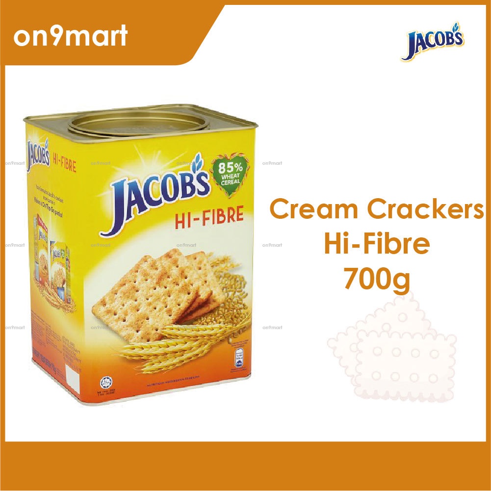 Kraft Jacob's High Fibre Wheat Cracker 600g/700g (EXP: 20/02/2023 ...