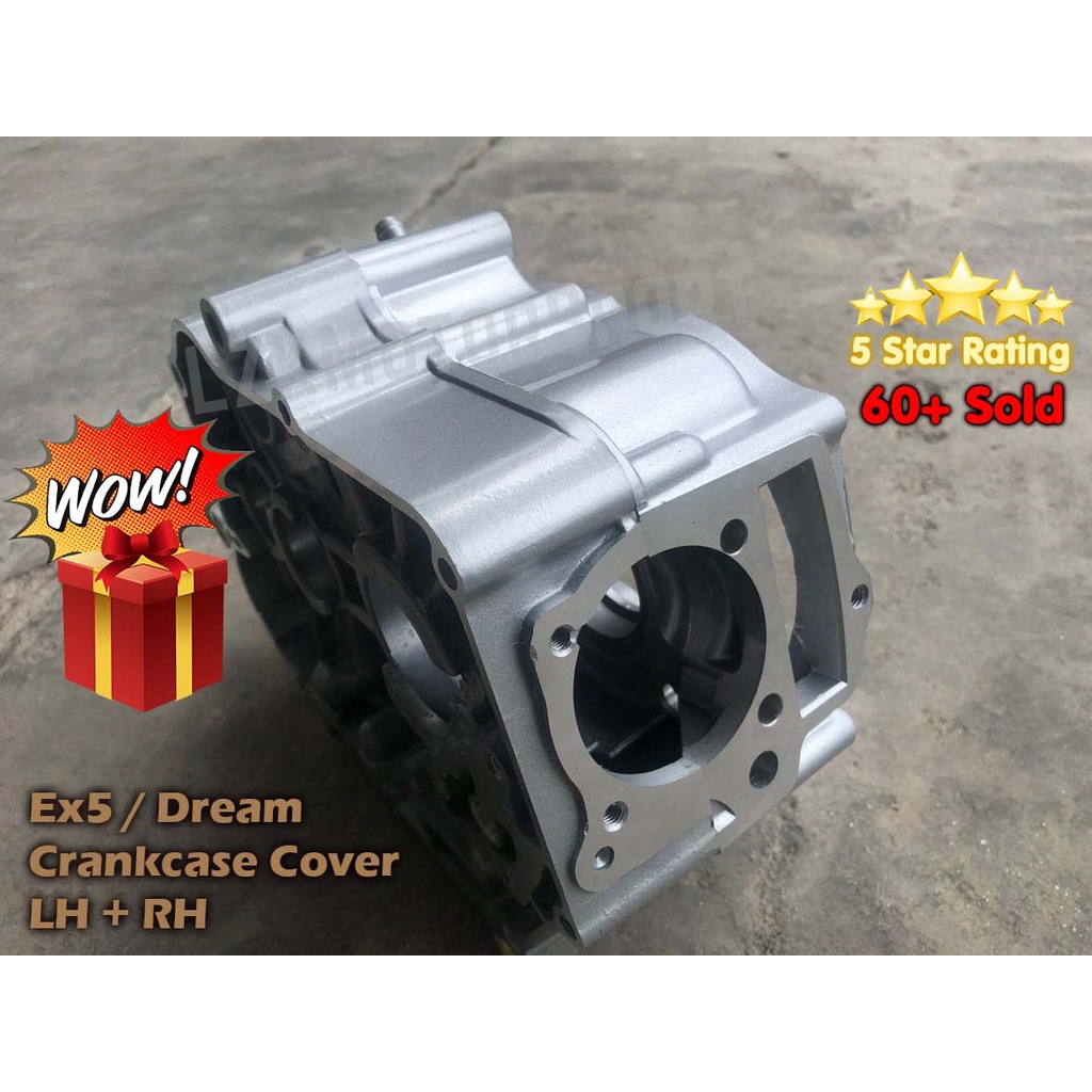 Dream / Wave100 / Crankcase Cover LH / RH / LH+RH Engine Cover Enjin ...