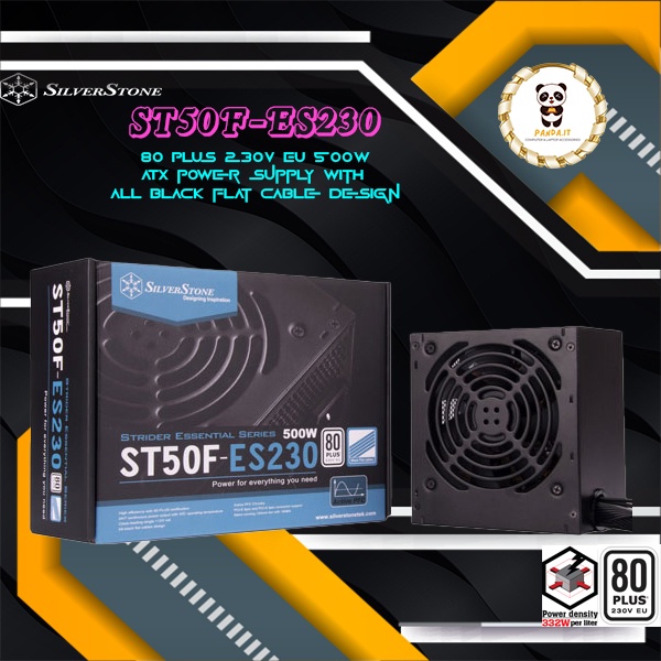 Silverstone Essential 500W 80PLUS Power Supply | SST-ST50F-ES230 ...