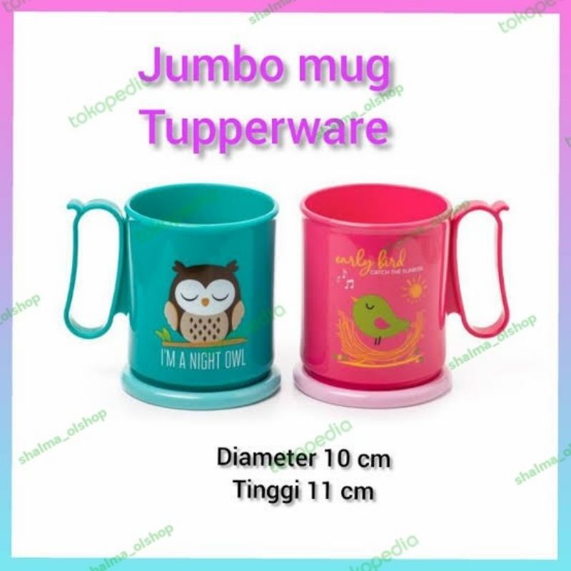 Tupperware Jumbo Mug Set ( 2pcs) | Shopee Malaysia