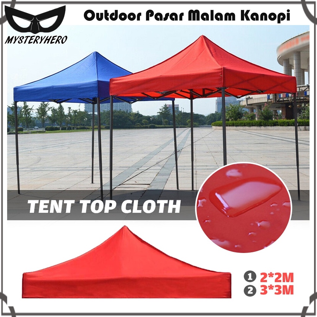 MysteryHero Night Market Canopy Camping Tent 3x3 Payung Niaga Canopy ...