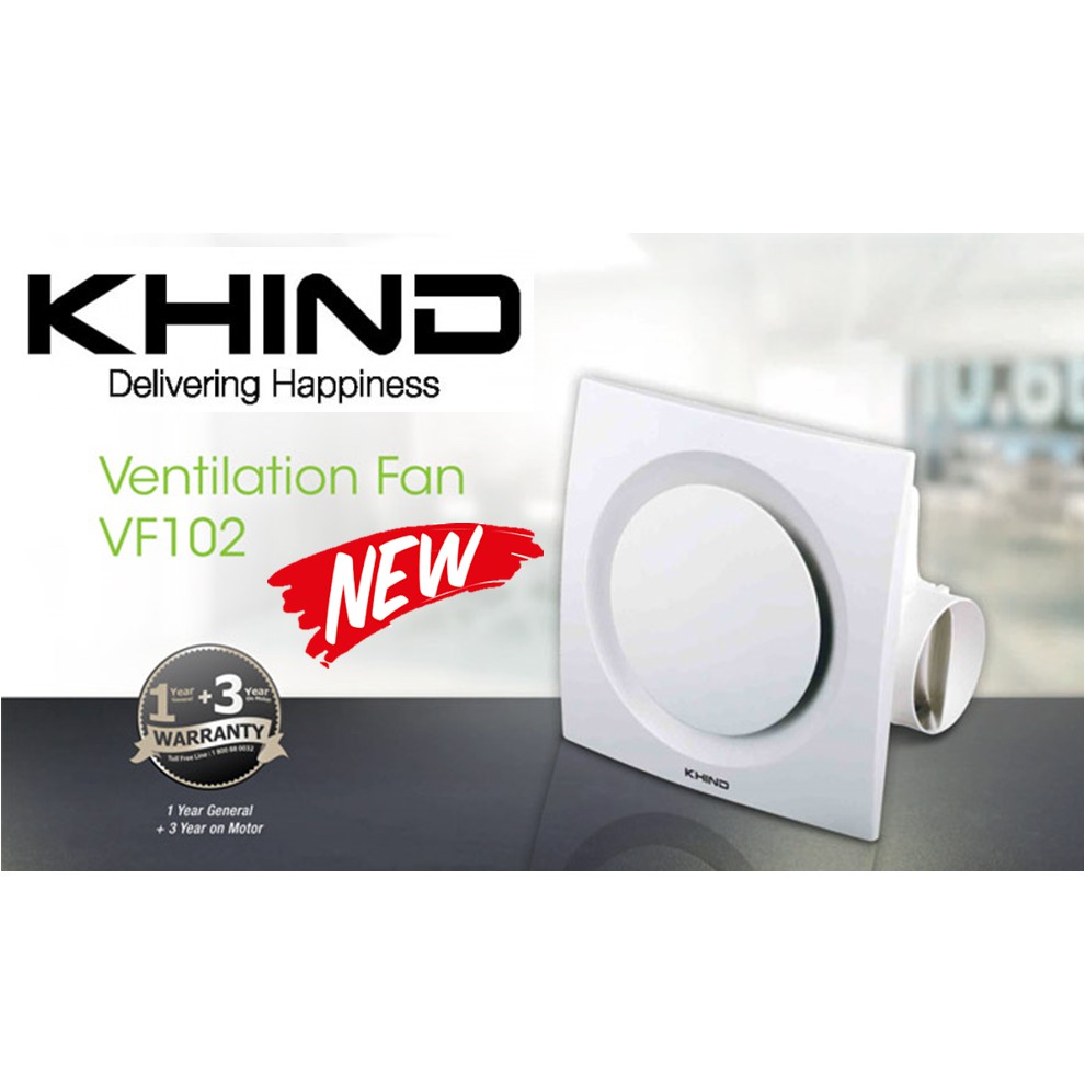 Khind 10" Ventilation Fan Ceiling Type VF102 | Shopee Malaysia
