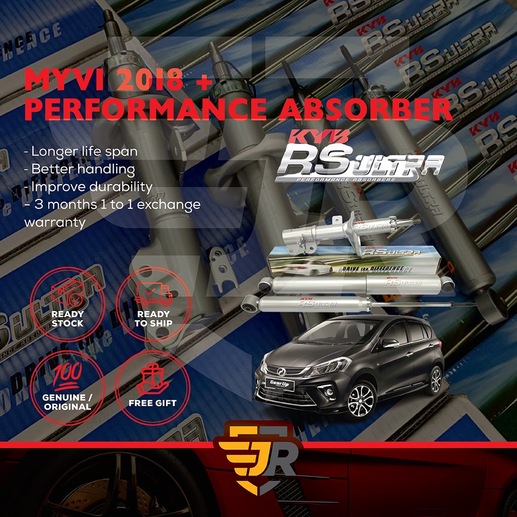 KAYABA KYB RS ULTRA Myvi 2018 Front Rear Shock Absorber Myvi 2018 New Myvi Baru M800 Car ...