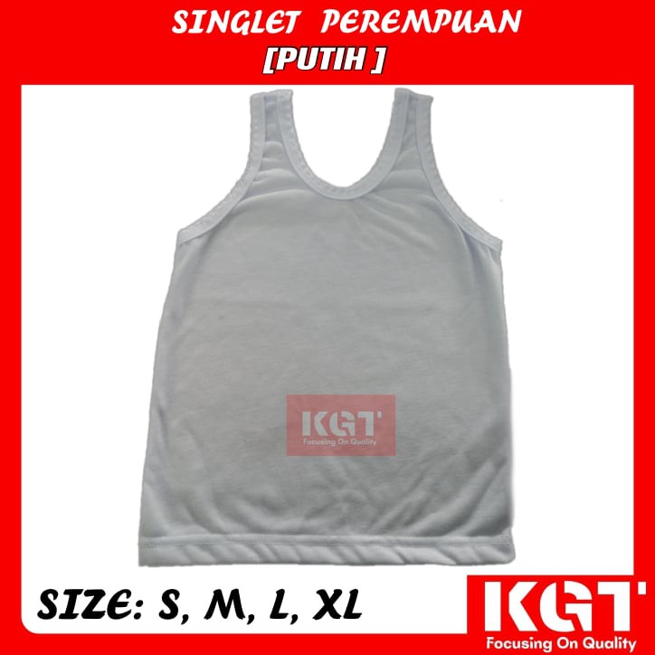 Singlet Putih Budak Perempuan Murah Budak Pakaian Dalam Girl Singlet ...
