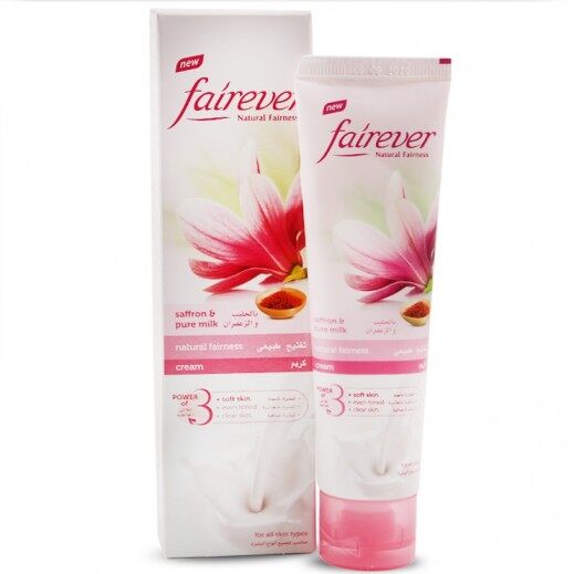 Fairever Saffron And Pure Milk Natural Fairness Cream - 50g | Shopee ...