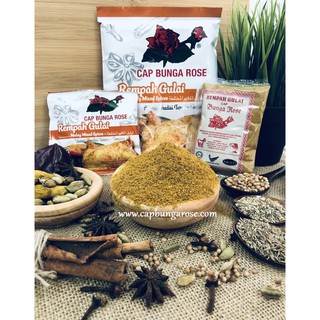 Rempah Gulai Cap Bunga Rose 15gm | Shopee Malaysia