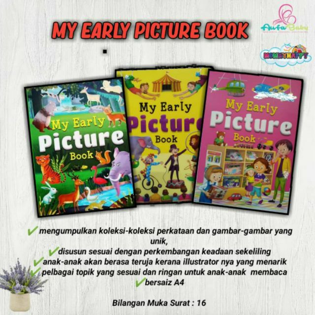 MY EARLY PICTURE BOOK KIDS BOOK BUKU ANAK BUKU KANAK KANAK CHILDREN ...