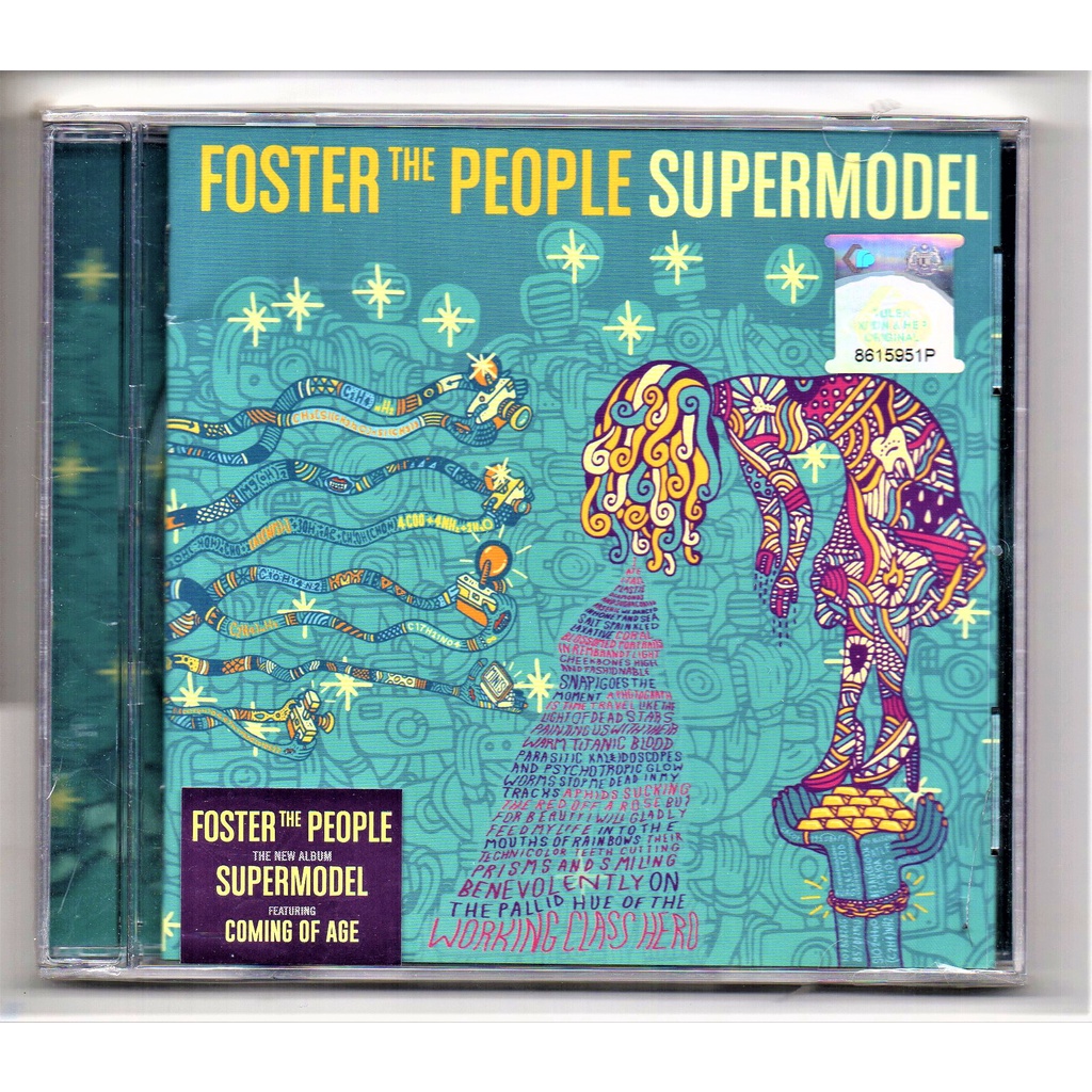 FOSTER THE PEOPLE - Supermodel ( CD ) | Shopee Malaysia