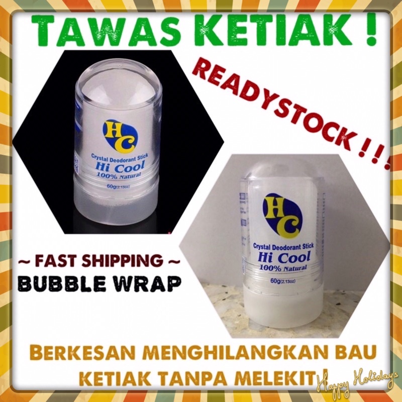 Batu Tawas Asli Original Crystal Stick | Shopee Malaysia
