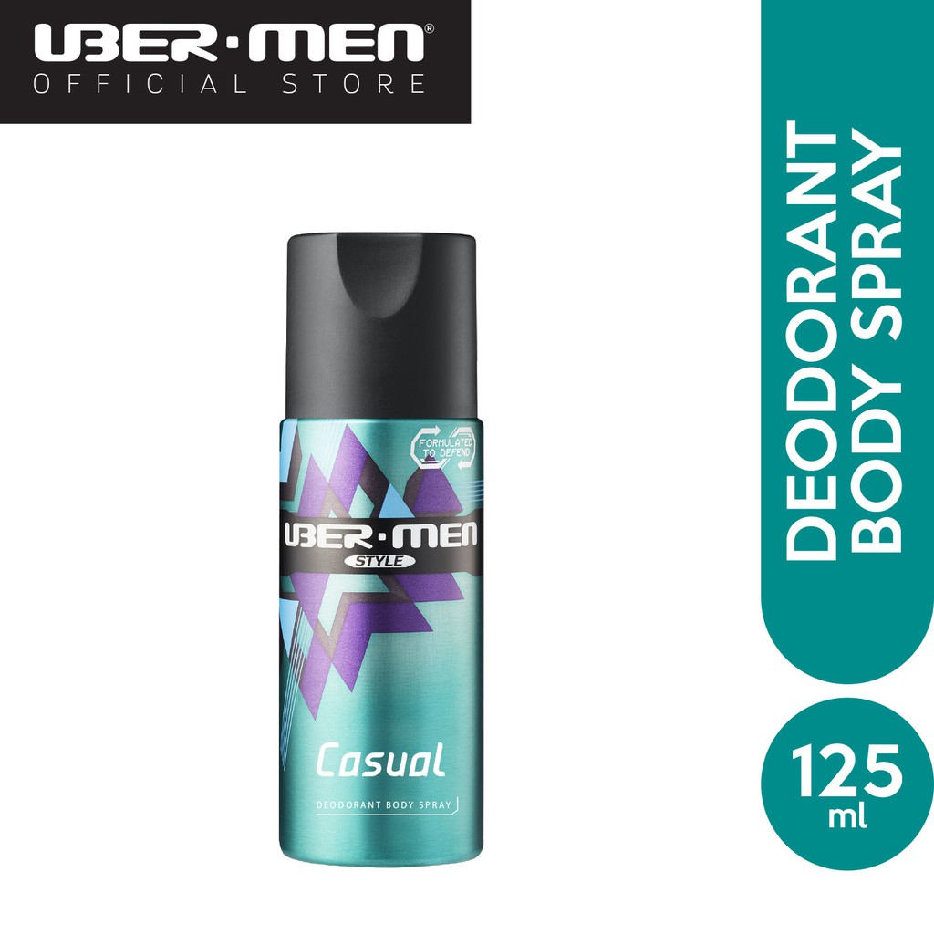 UBERMEN Style Deo Bodyspray Casual (125ml) | Shopee Malaysia