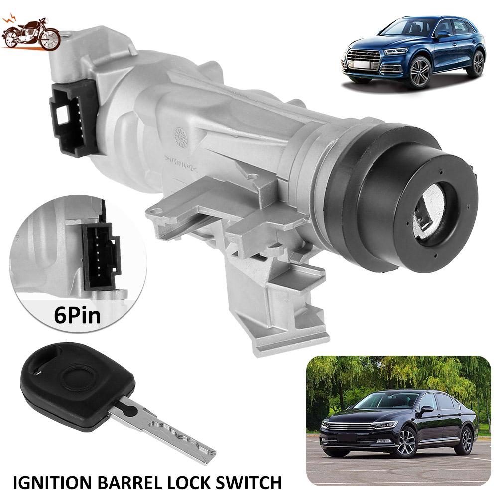 Ignition Barrel Lock Switch with Key for AUDI/SEAT/SKODA/VW 1K0905851B ...