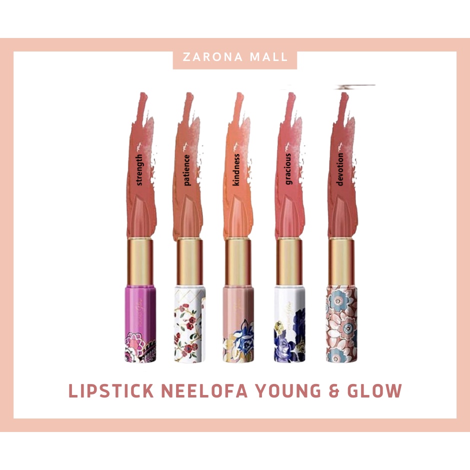LIPSTICK NEELOFA YOUNG & GLOW | Shopee Malaysia