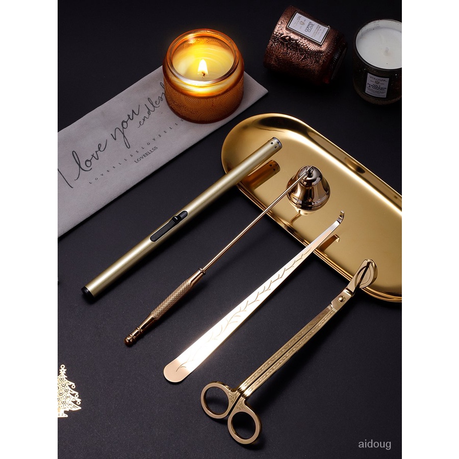 Aromatherapy Candle Tool Set Fire Extinguishing CandleusbCharging Gas ...