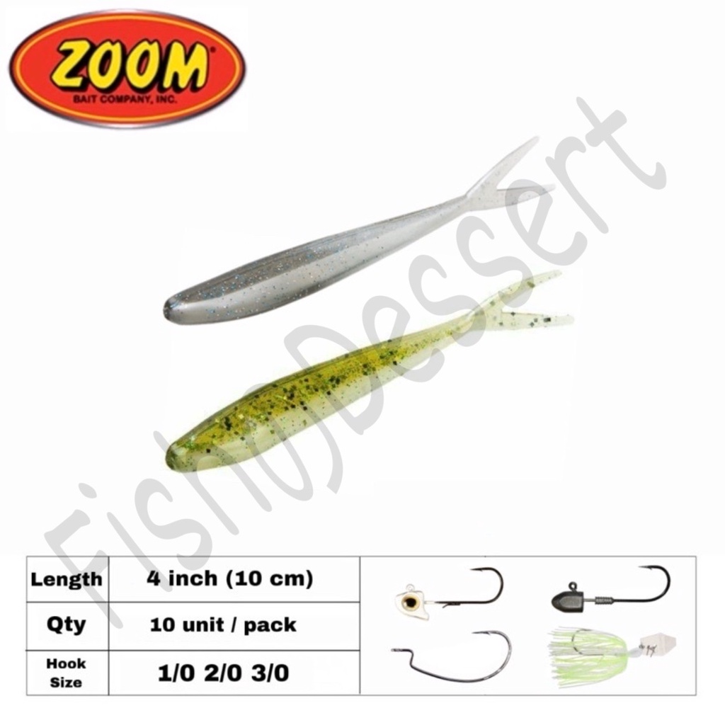 Zoom Fluke 4 inch (Made in USA) | Shopee Malaysia