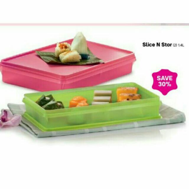 Tupperware Slice N Stor Set (2pcs) | Shopee Malaysia