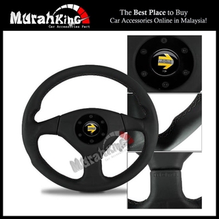 MOMO EVO 3 14 Inch PU Steering Wheel Car Steering Wheel | Shopee Malaysia