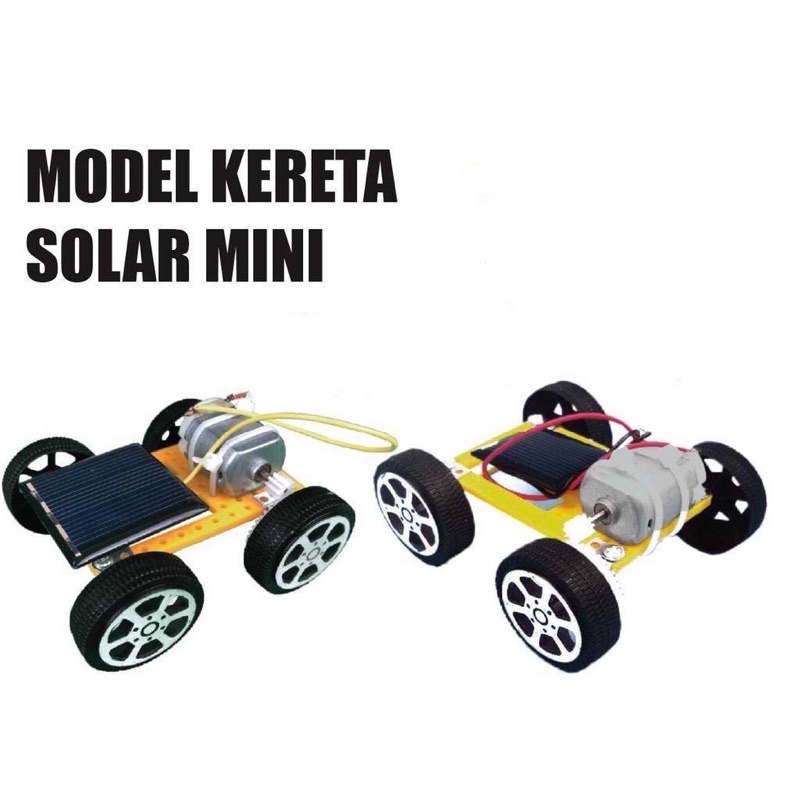 PROJEK RBT TAHUN 5: MODEL KERETA SOLAR MINI [PRODUK STEM] (Boleh buka dan pasang)(With Screw ...