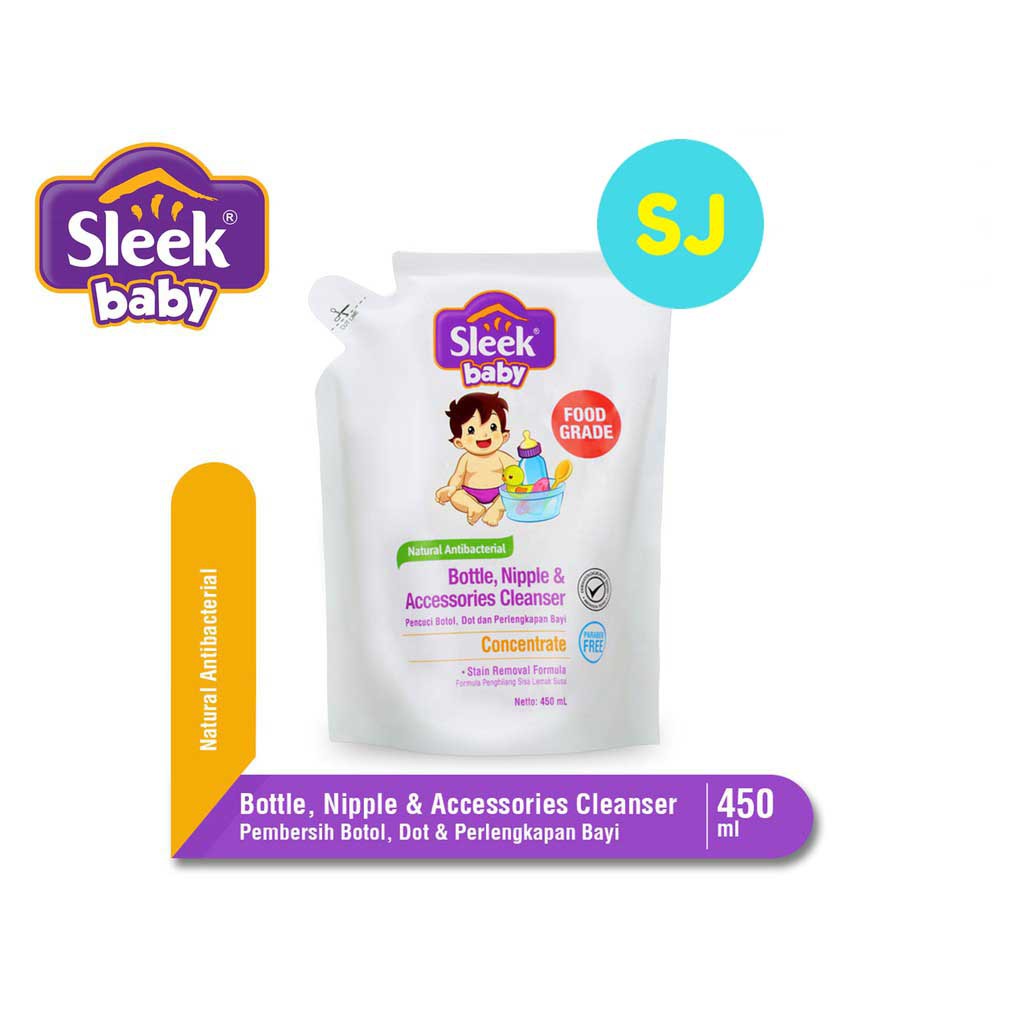 Sleek Baby Liquid Cleanser Refill 450ml (1pack) | Shopee Malaysia
