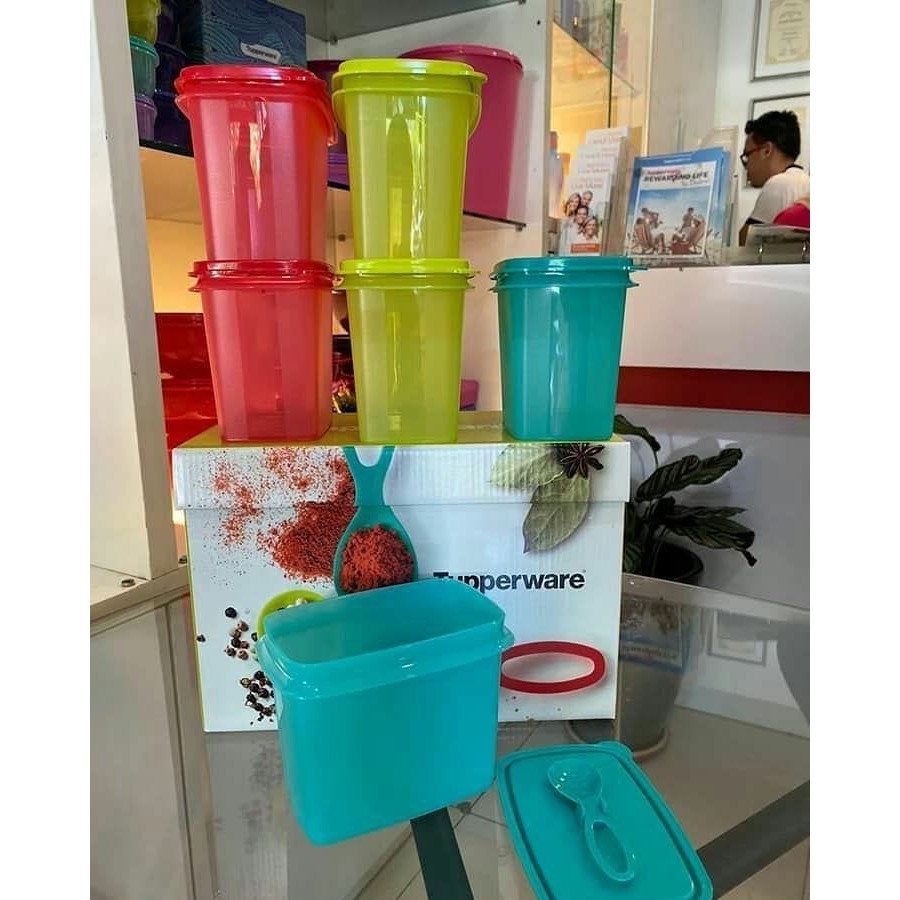 Tupperware Shelf Savers with Spoon 840ml | Shopee Malaysia