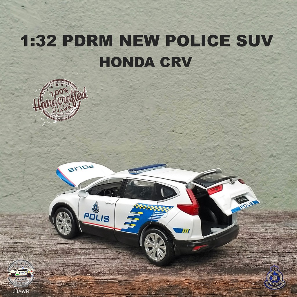 POLIS SUV: 1:32 PDRM SUV Vehicle Model Diecast Toy | Shopee Malaysia