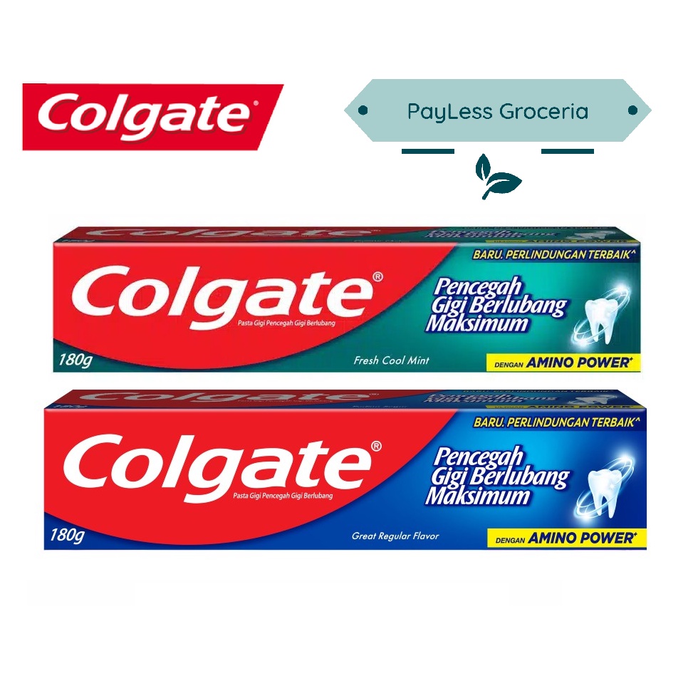 Colgate Toothpaste / Ubat Gigi 180g | Shopee Malaysia