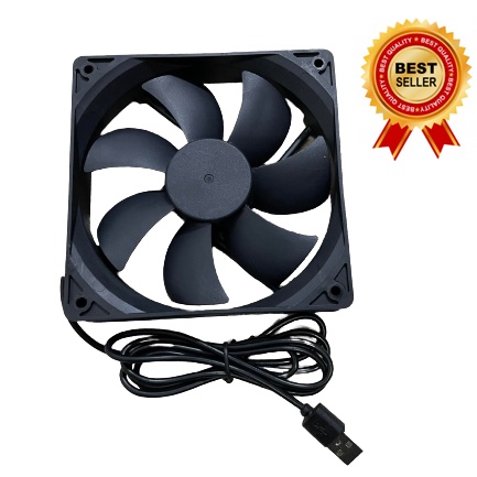 DC 5V USB Cooling Fan Router Modem Fan Cooler 5v 12cm 1200rpm TVBox ...