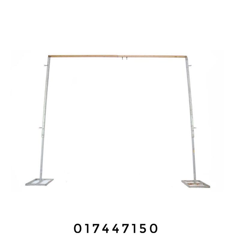 Jetset Besi Lurus Backdrop Pelamin Jackset Jetset Bulat T Wedding Stage ...