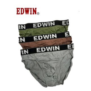 ORIGINAL EDWIN MAN UNDERWEAR BRIEF 3 / SELUAR DALAM LELAKI /100% COTTON ...