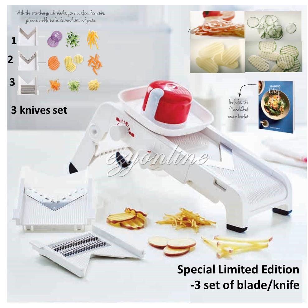 Tupperware Mando Chef (Special Edition 3 Blades) | Shopee Malaysia