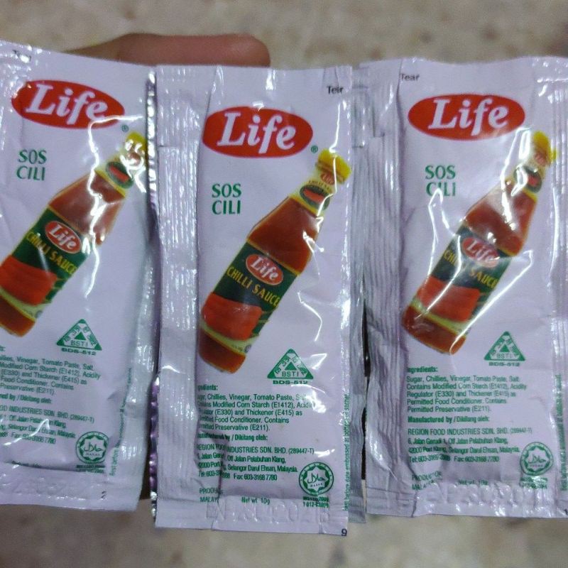 Sos Paket / Sachet Sauce (Cili dan Tomato) | Shopee Malaysia