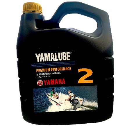 2T YAMAHA Yamalube Premium Performance Outboard Motor Oil 4L (GOLD ...