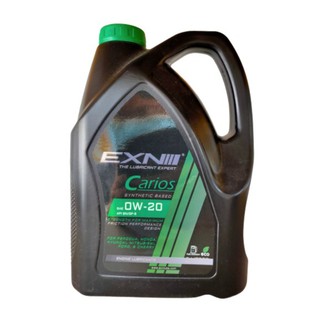 EXN LUBRICANT CARIOS 0W-20 SYNTHETIC BASE ENGINE OIL 3L | Shopee Malaysia