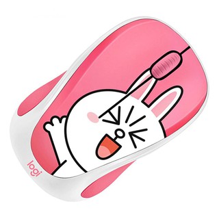 Logitech LINE FRIENDS 2.4GHz Wireless Mouse Cute Optical Gaming Mouse ...
