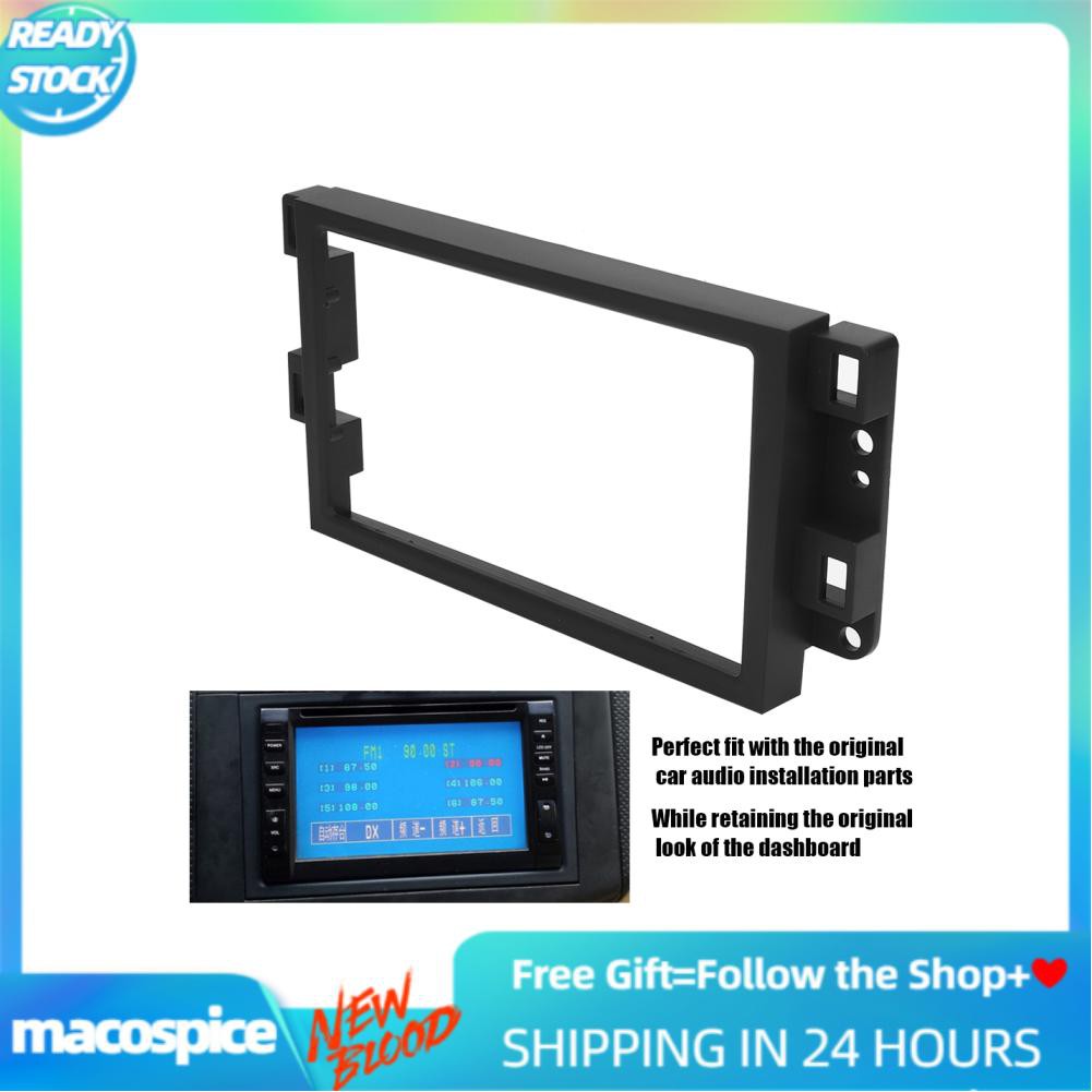 Macospice Dashboard Frame With For DIN 2 Reader Mounting Modified Radio ...
