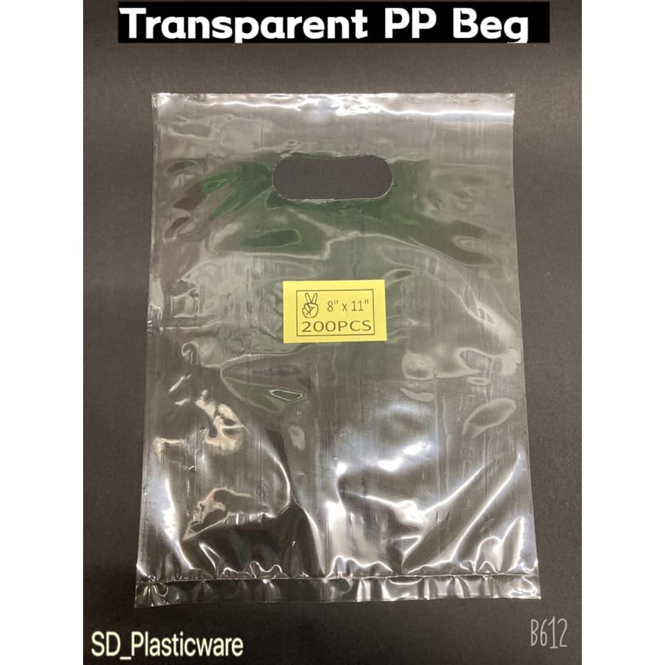 PP Singlet Beg Plastic Transparent -3 Size | Shopee Malaysia