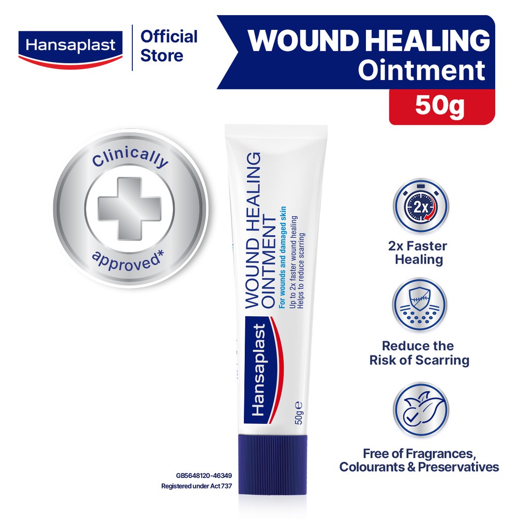 HANSAPLAST WOUND HEALING OINTMENT 50G | Shopee Malaysia